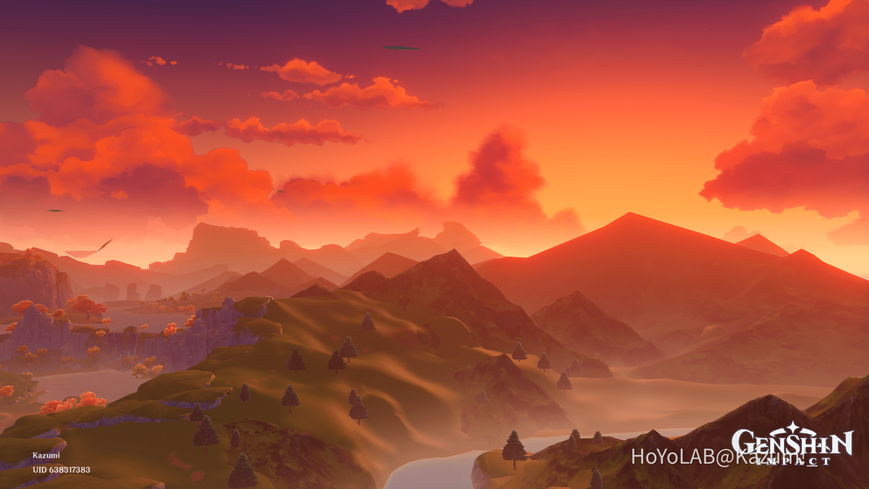 Beautiful Sunset Genshin Impact | HoYoLAB