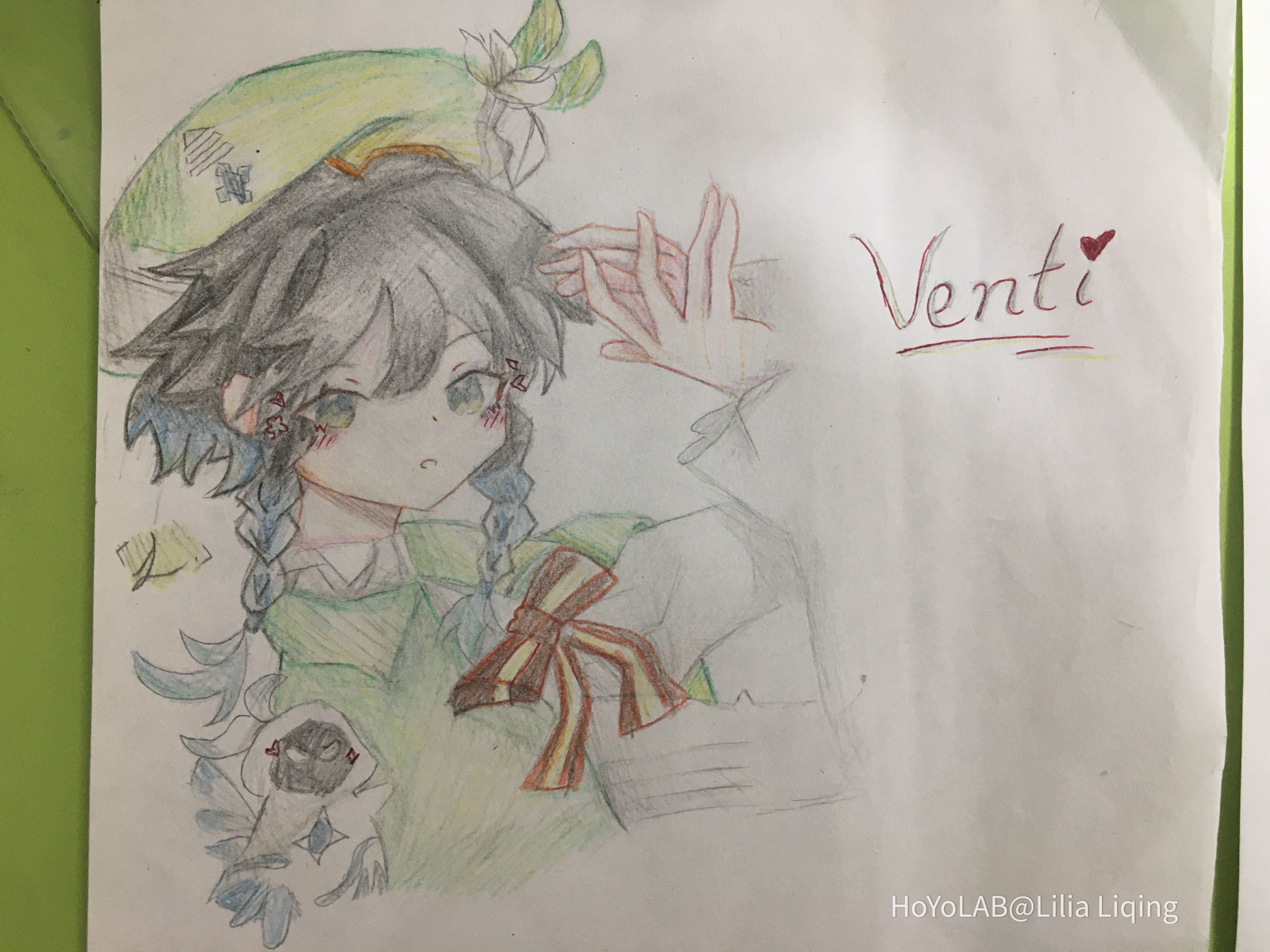 Venti & the apple Genshin Impact | HoYoLAB