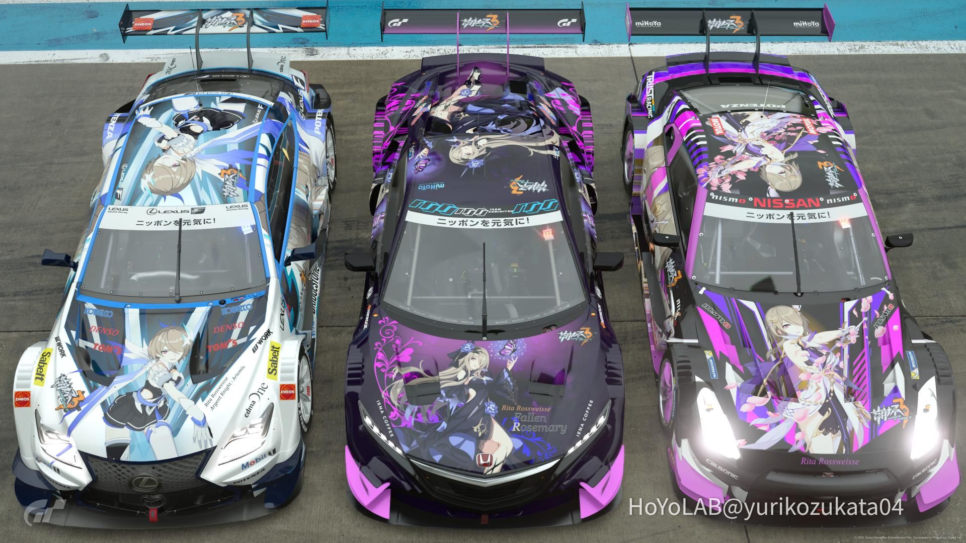 New itasha livery Honkai Impact 3rd | HoYoLAB