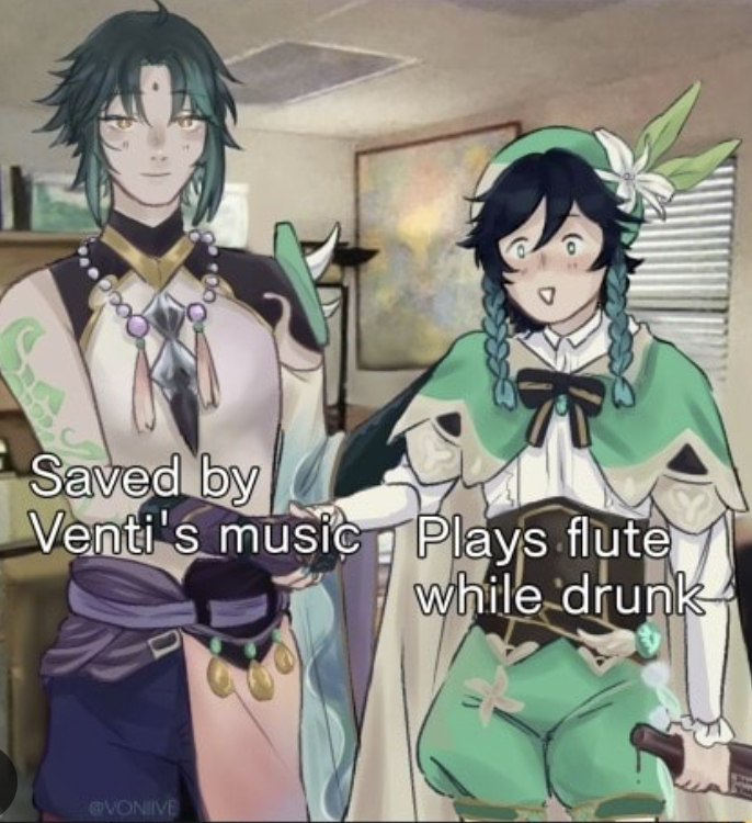 Venti memes Genshin Impact | HoYoLAB