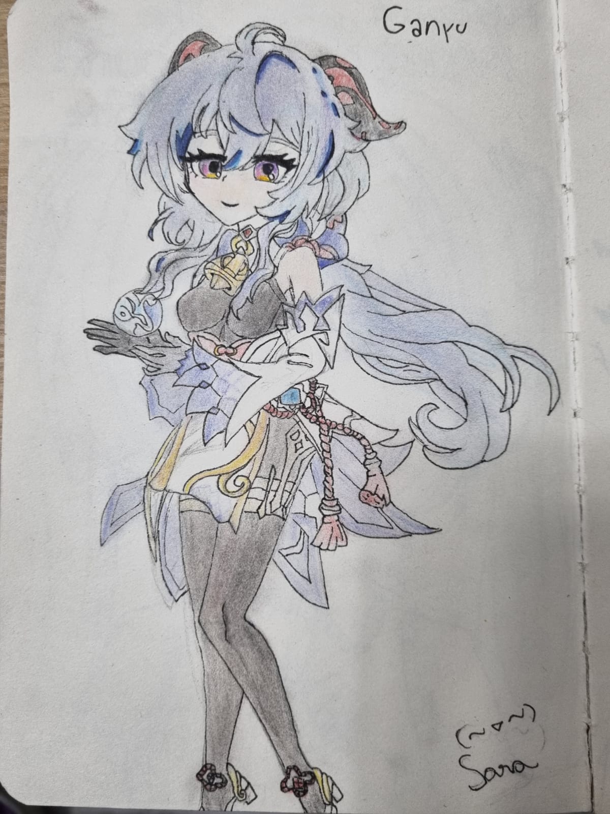 Ganyu Drawing! Genshin Impact | HoYoLAB