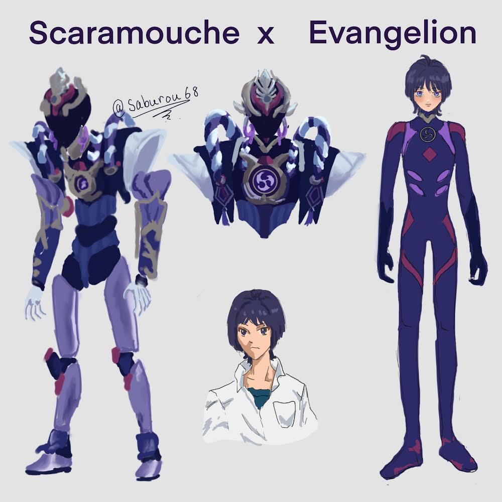 Scaramouche x Eva Genshin Impact | HoYoLAB
