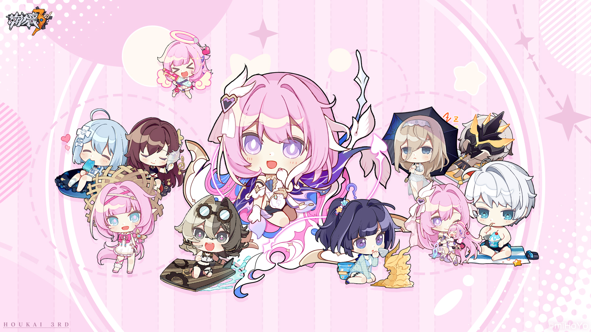 【壁紙配布】英傑ガチャパラダイス Honkai Impact 3rd | HoYoLAB