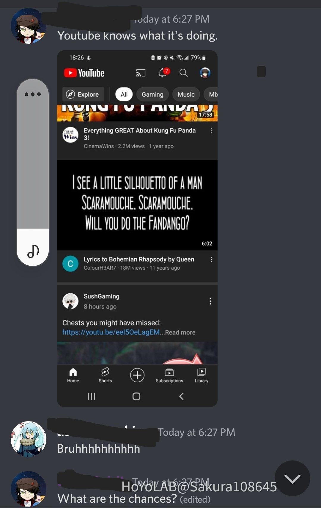 Scaramouche and the Bohemian Rhapsody lyrics Genshin Impact | HoYoLAB