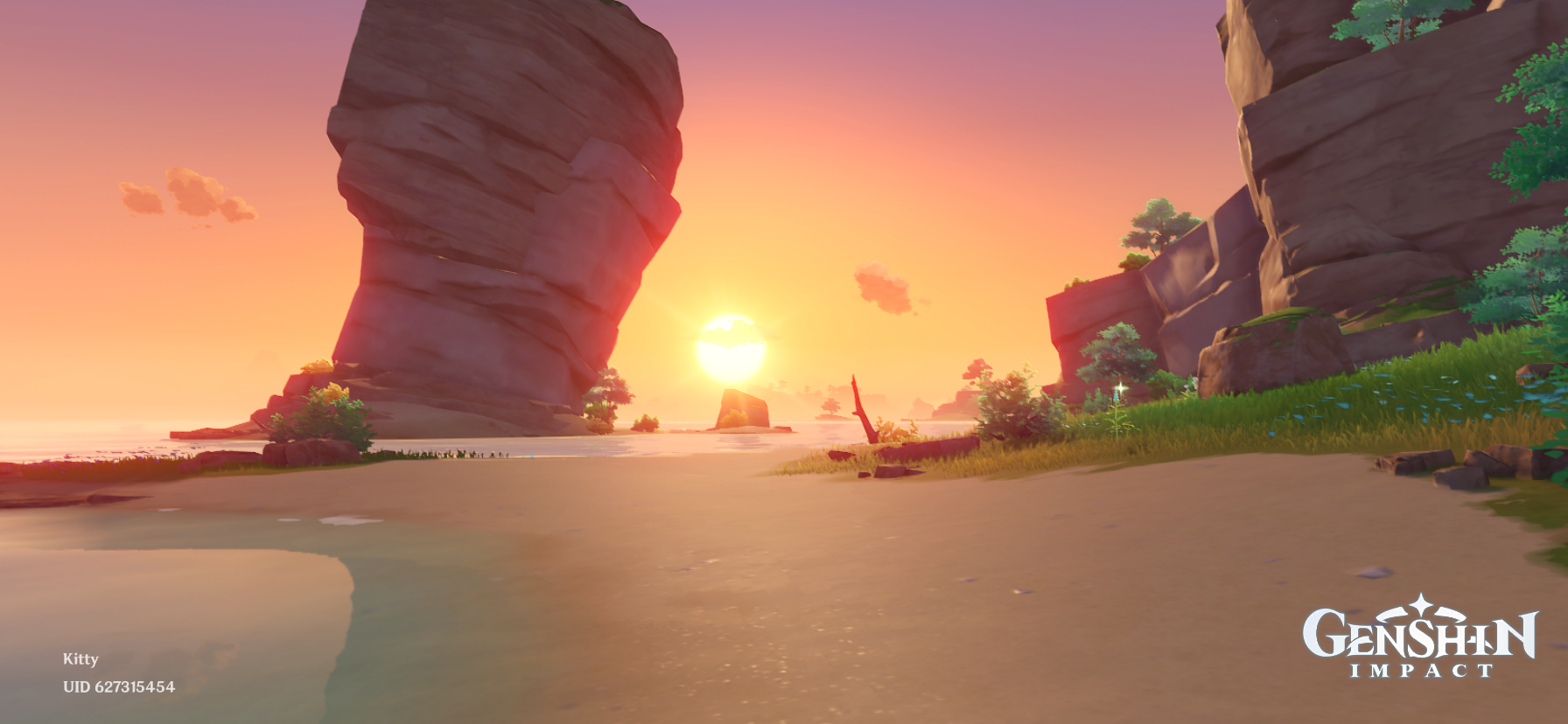 The sunset Genshin Impact | HoYoLAB