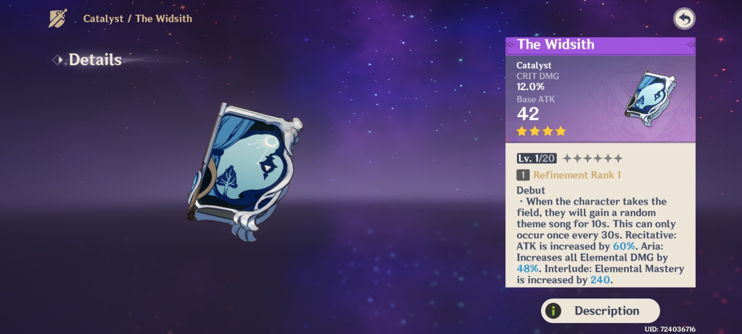 The widsith Genshin Impact | HoYoLAB