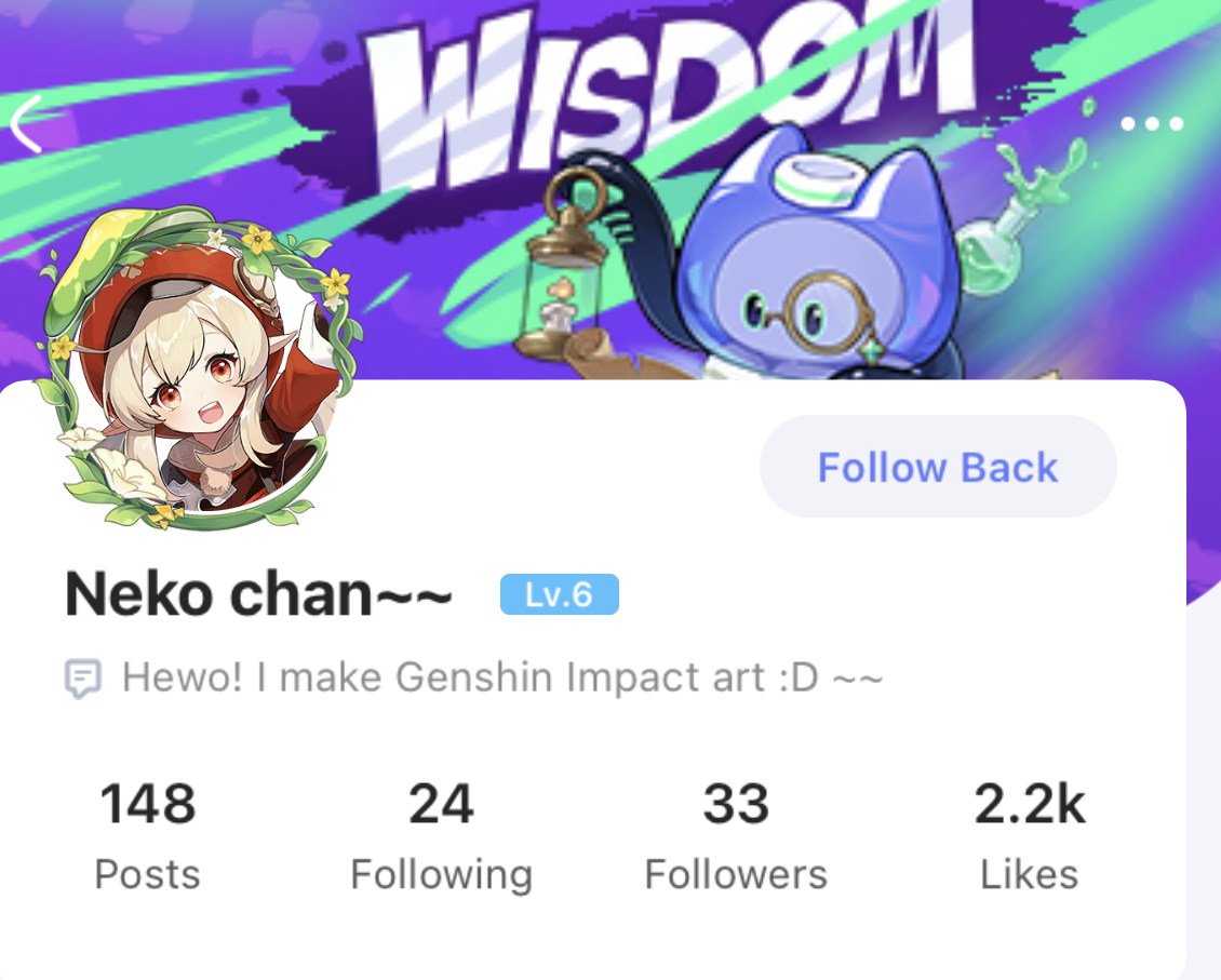 [Shoutouts] Shoutout to Neko chan~~ | HoYoLAB