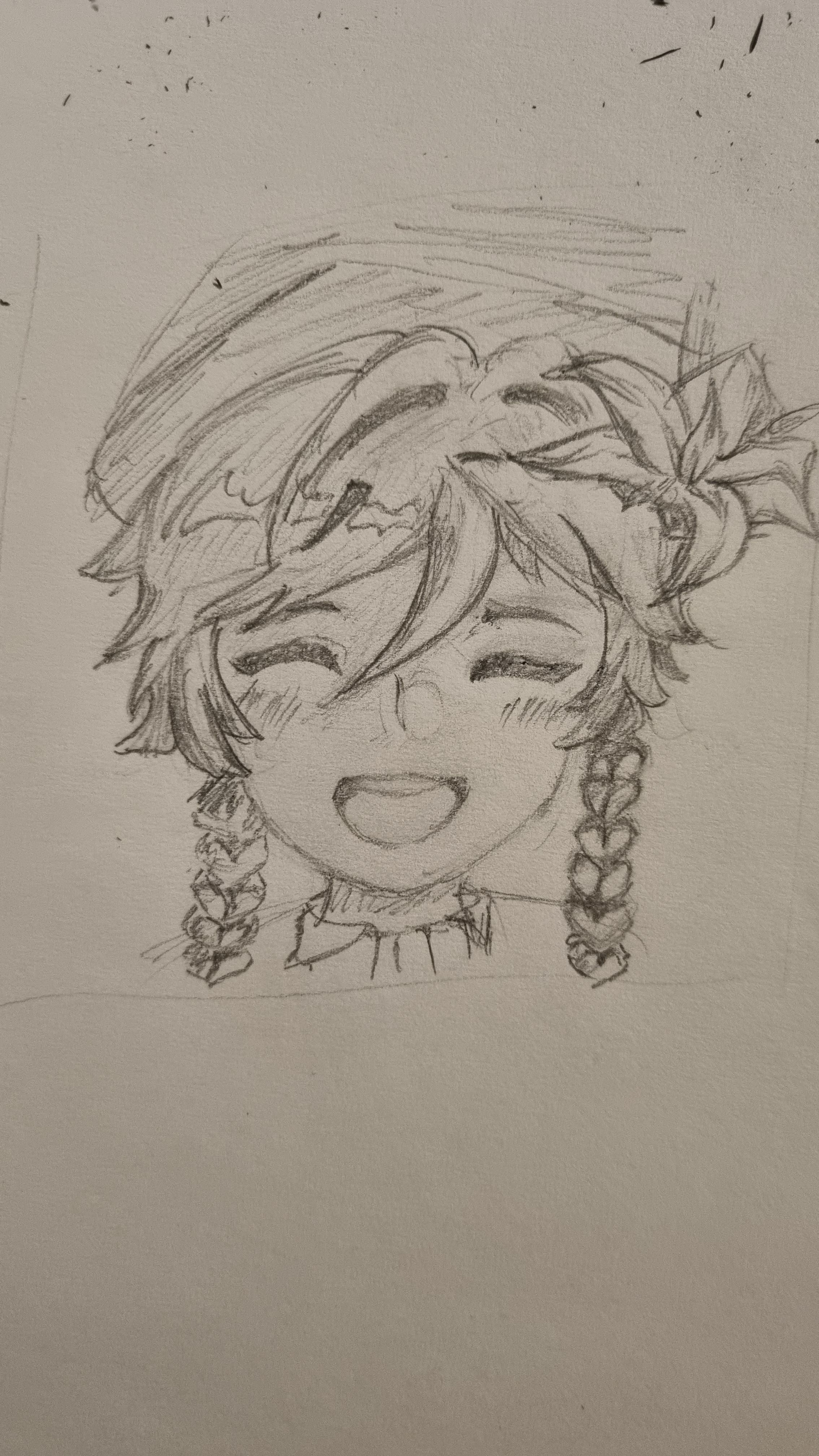 Day 6 of drawing Venti!! Genshin Impact | HoYoLAB