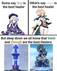 The best healer meme | Genshin Impact | HoYoLAB