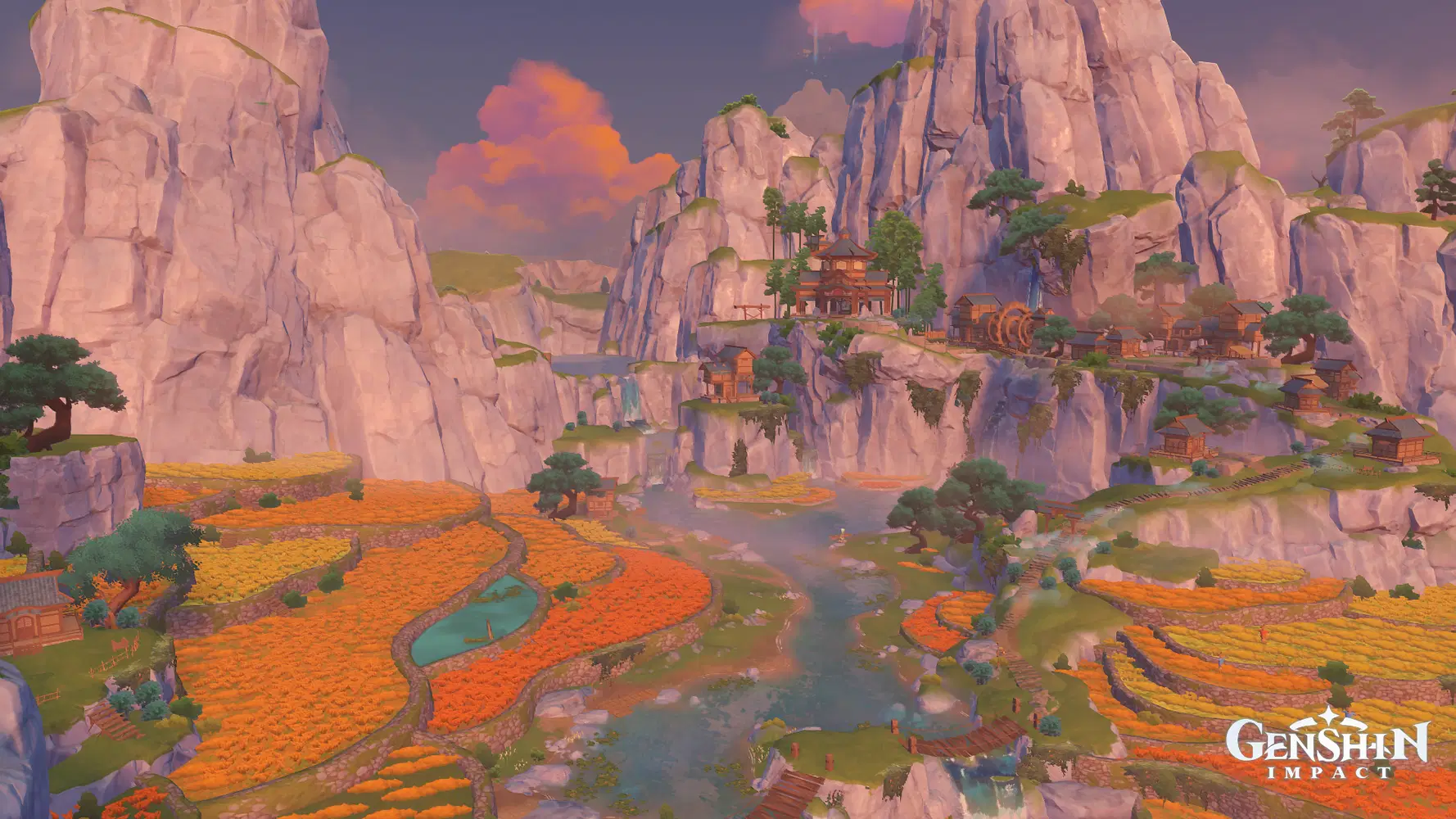 Peaceful Qingce Village Genshin Impact | HoYoLAB