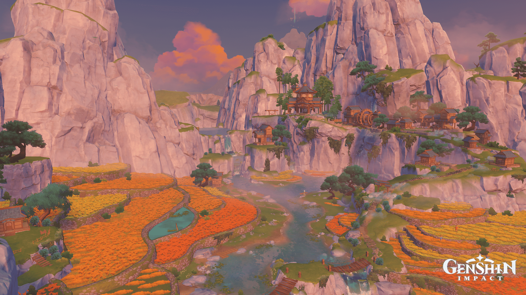 Peaceful Qingce Village Genshin Impact | HoYoLAB