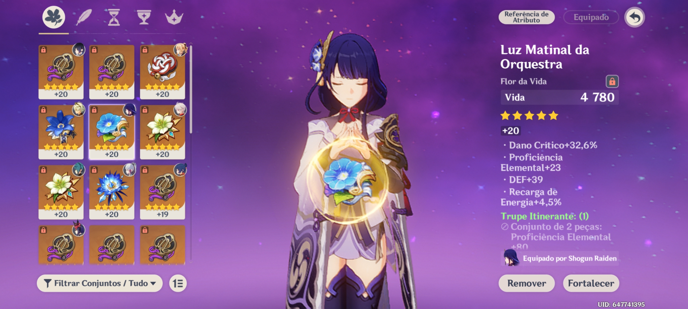 Sorte no artefatos Genshin Impact | HoYoLAB