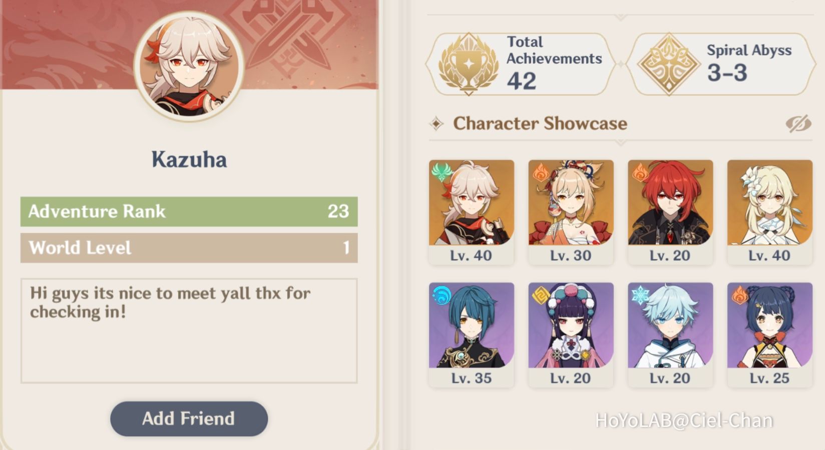 Pfp that match their signature Genshin Impact | HoYoLAB