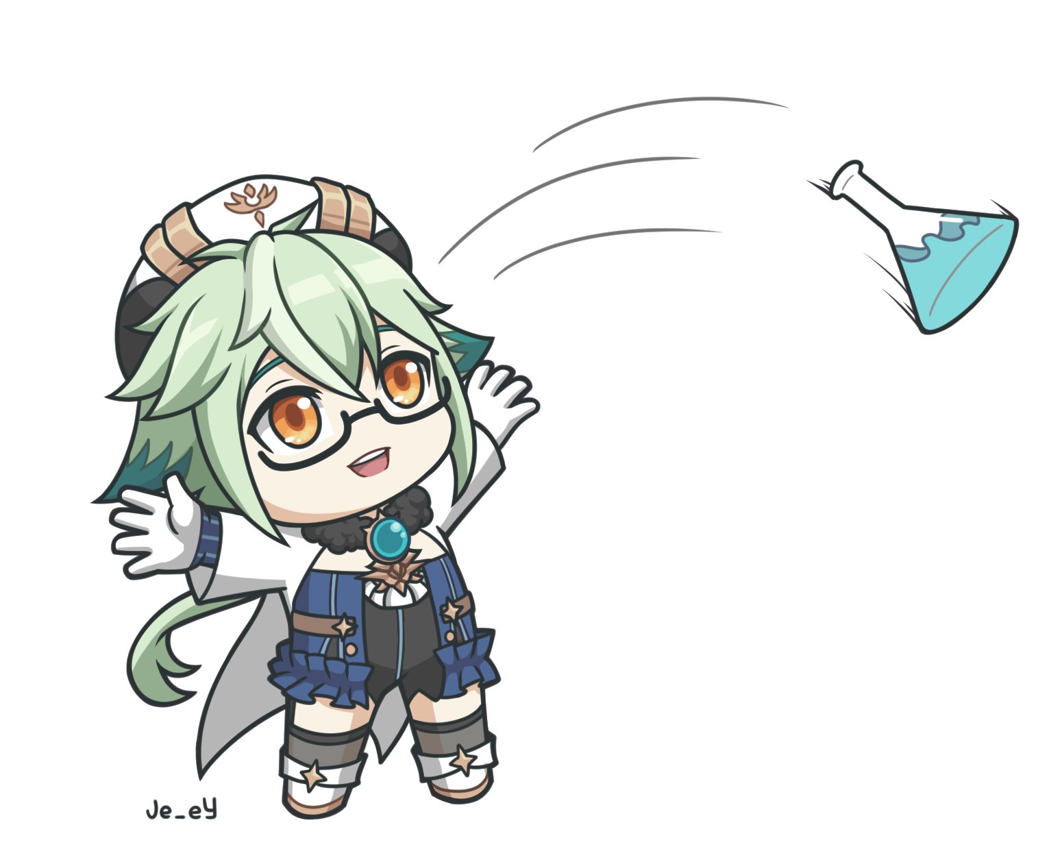 Sucrose Eburst Chibi Genshin Impact | HoYoLAB