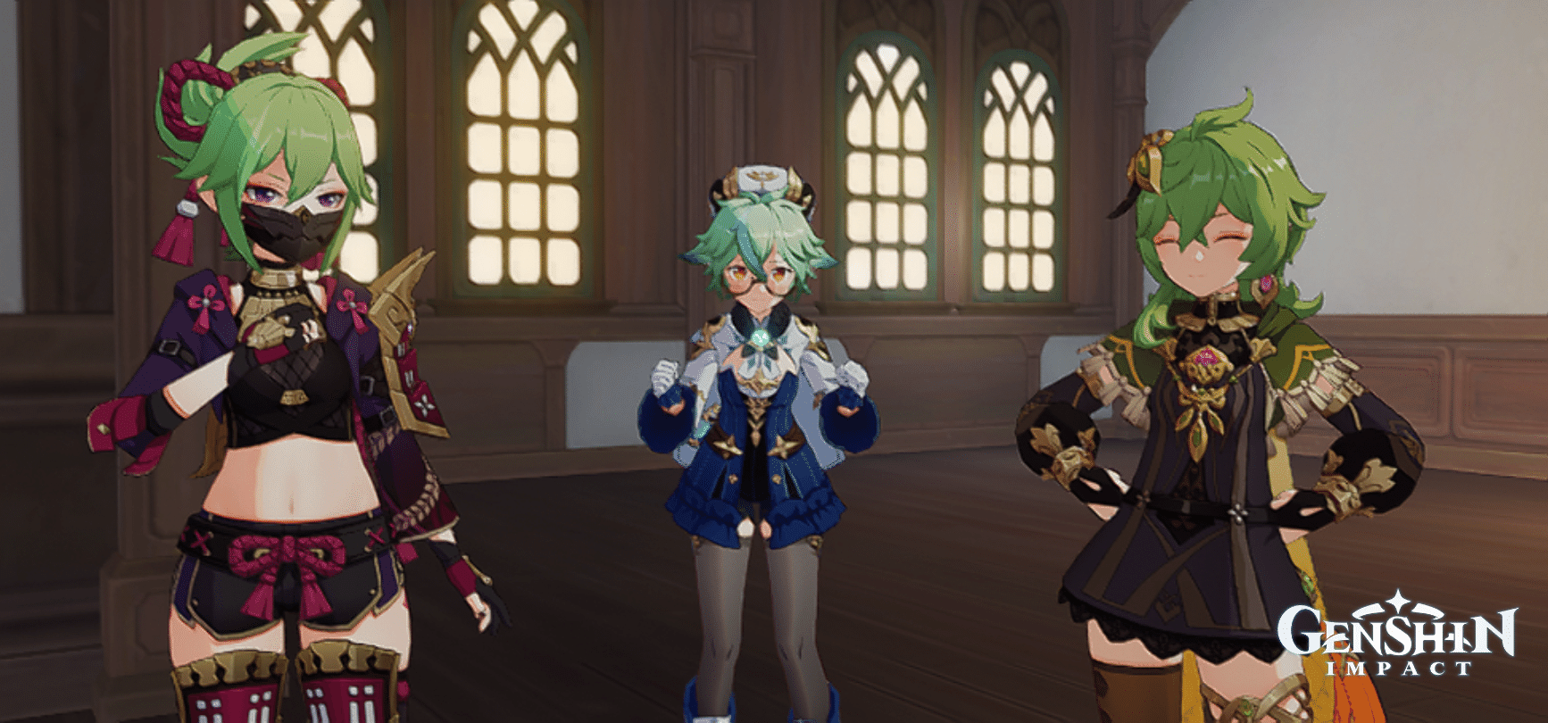 Green Haired Squad | Genshin Impact | HoYoLAB