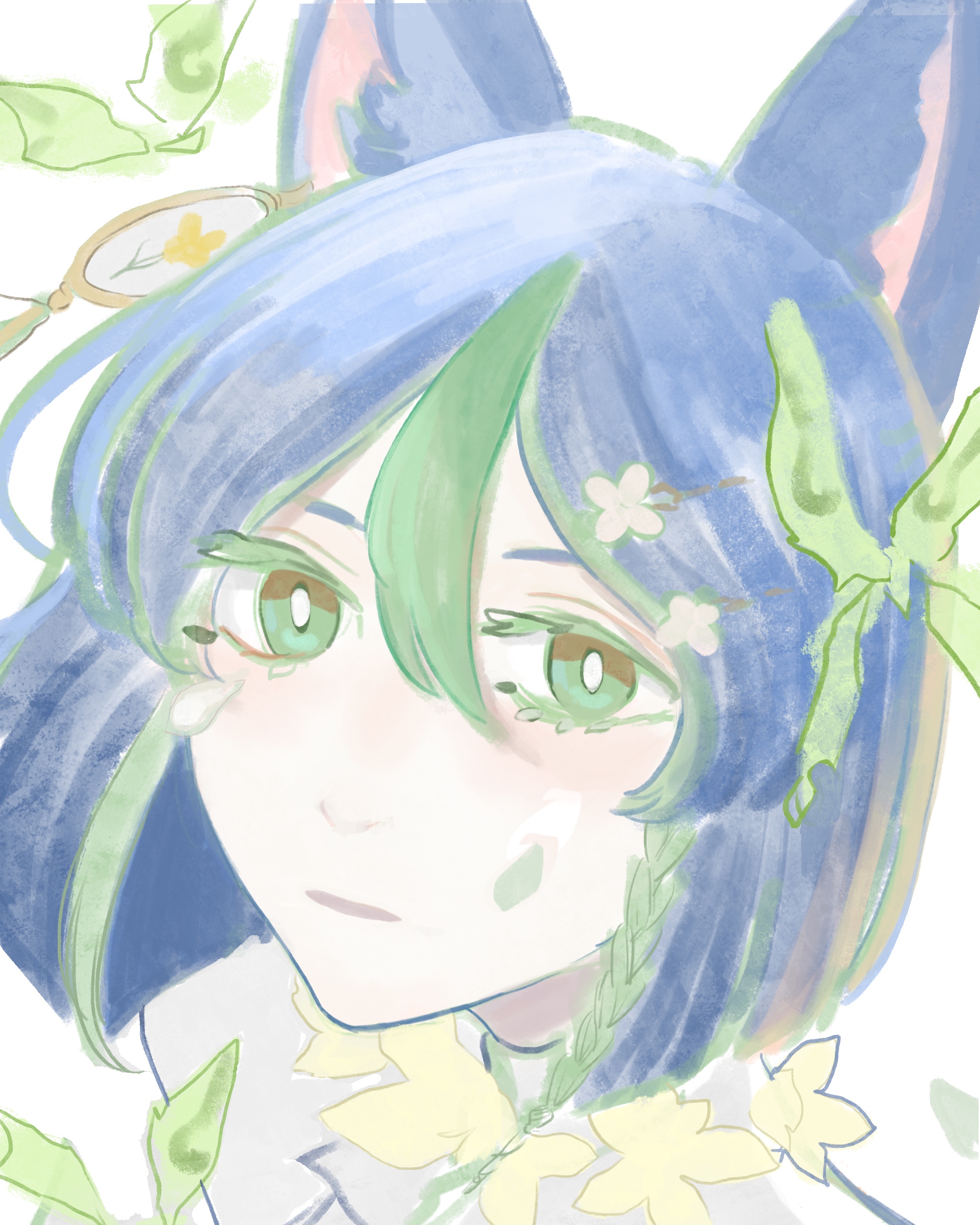 another Nari painting wip. Genshin Impact | HoYoLAB