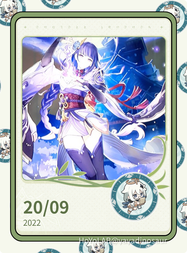 20/09 Journal -# EndlessJourney Genshin Impact | HoYoLAB