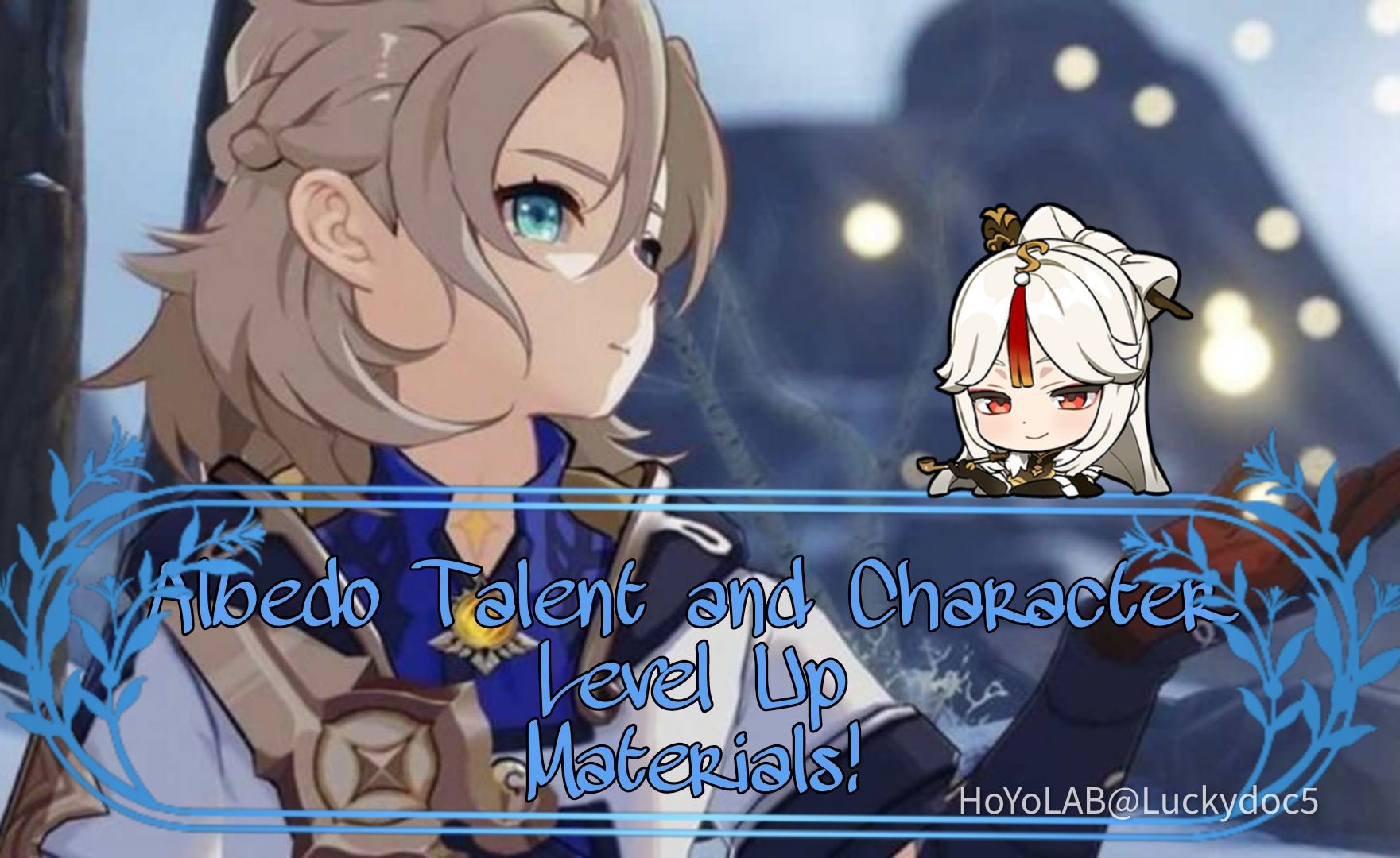 [V3.1]Albedo Character and Talent level up materials needed! Genshin ...
