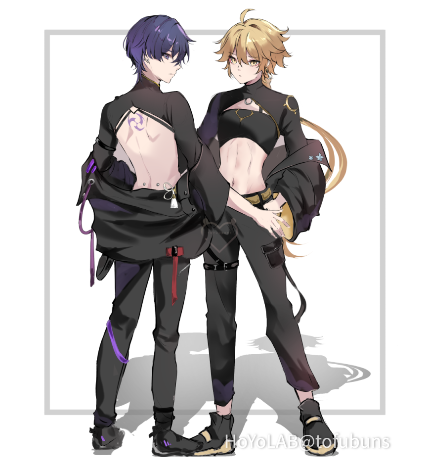 Outfit Design Series Pt. 3 | Scaramouche & Aether Genshin Impact | HoYoLAB
