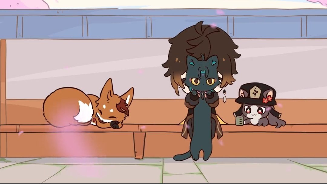 long cat Xiao Genshin Impact | HoYoLAB