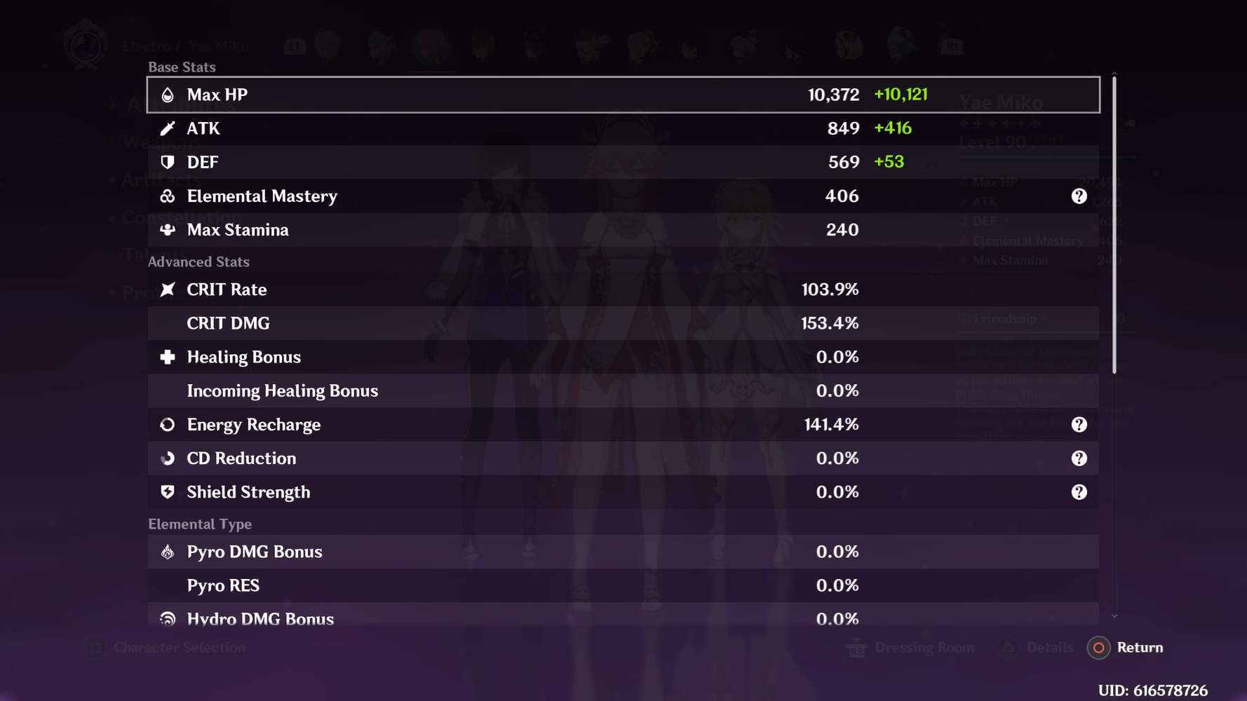 100 Crit Rate Yae Miko Genshin Impact | HoYoLAB