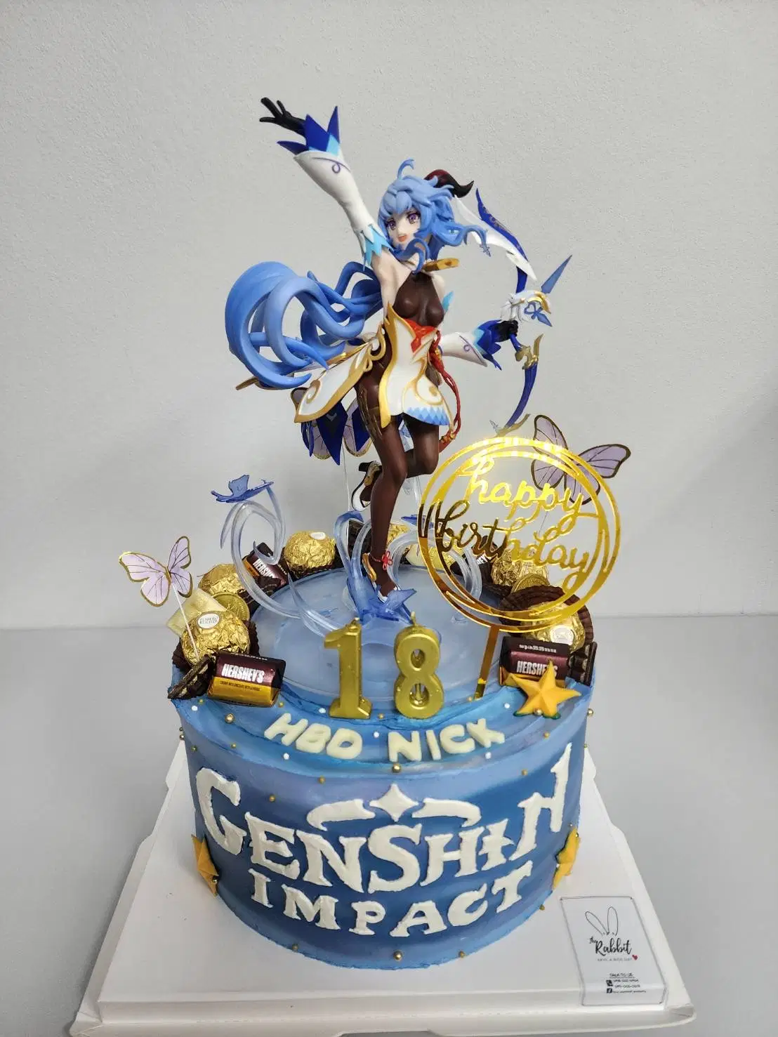 Birthday cake Genshin Impact | HoYoLAB