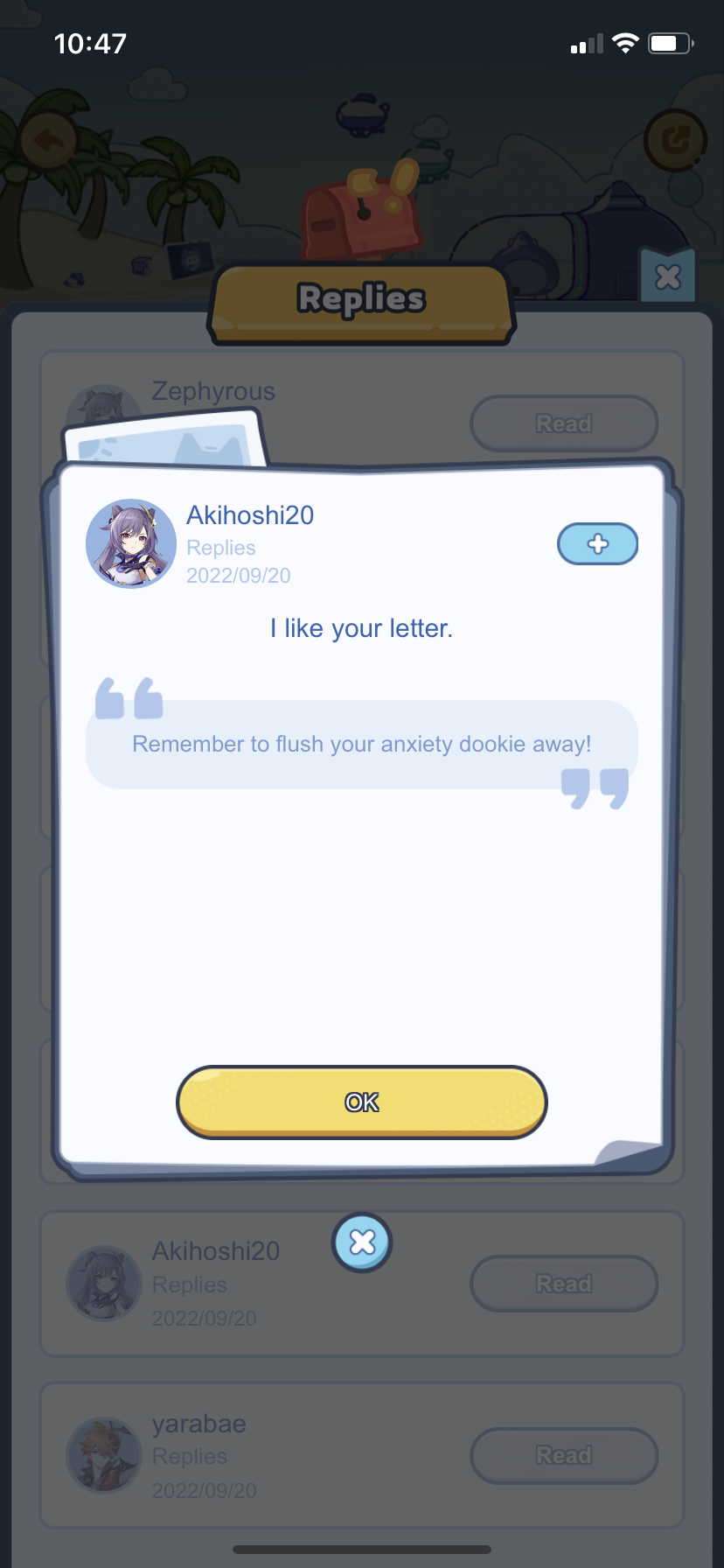 Don’t forget to flush your anxiety dookie away! | HoYoLAB