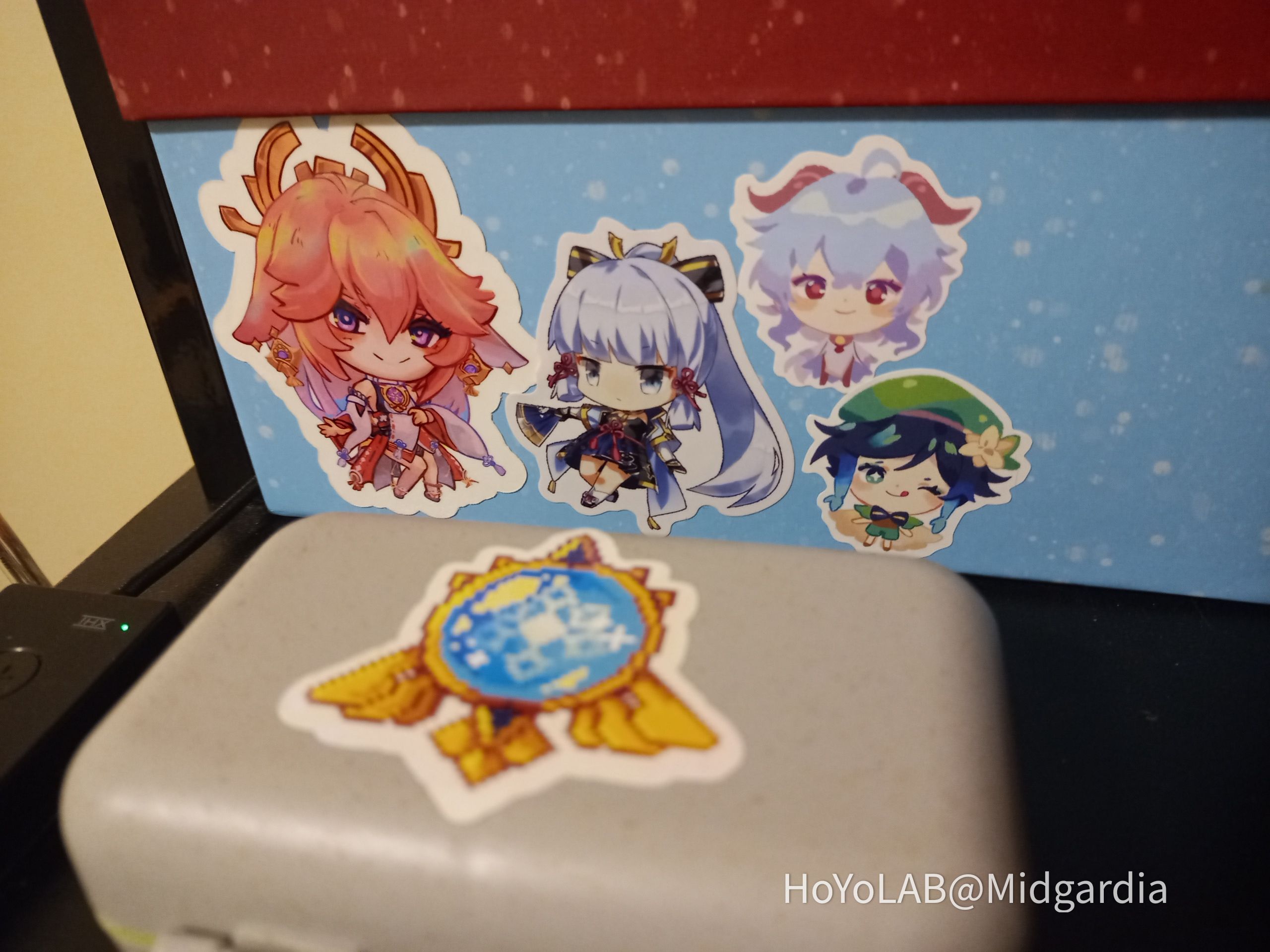 My mini sticker collection Genshin Impact | HoYoLAB