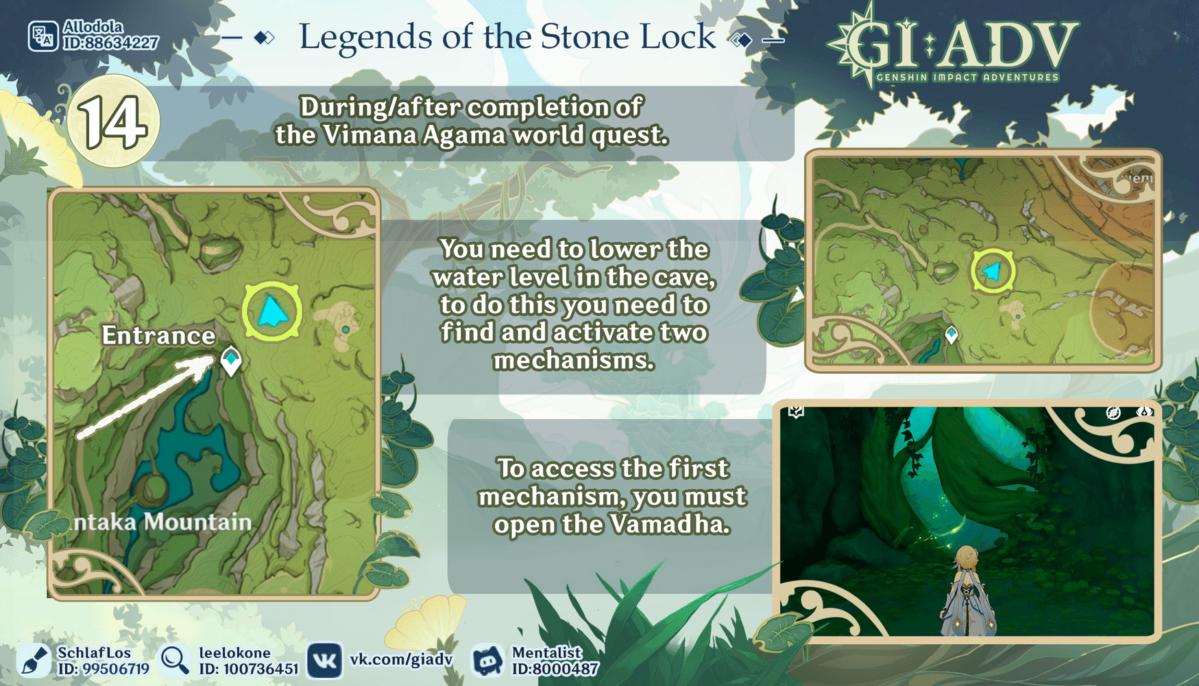 Legends of the Stone Lock world quest | English version Genshin Impact ...