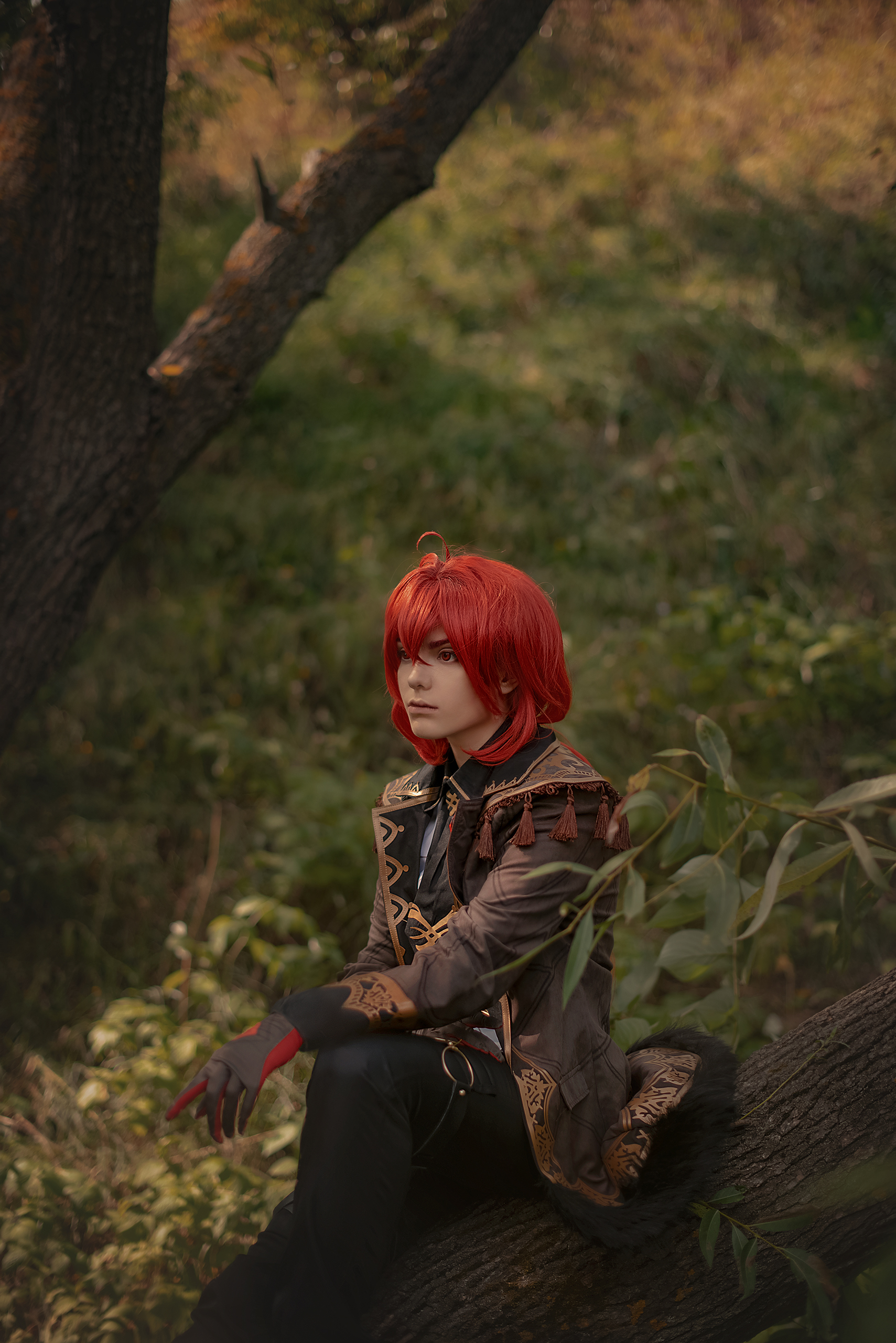 Diluc cosplay Genshin Impact | HoYoLAB