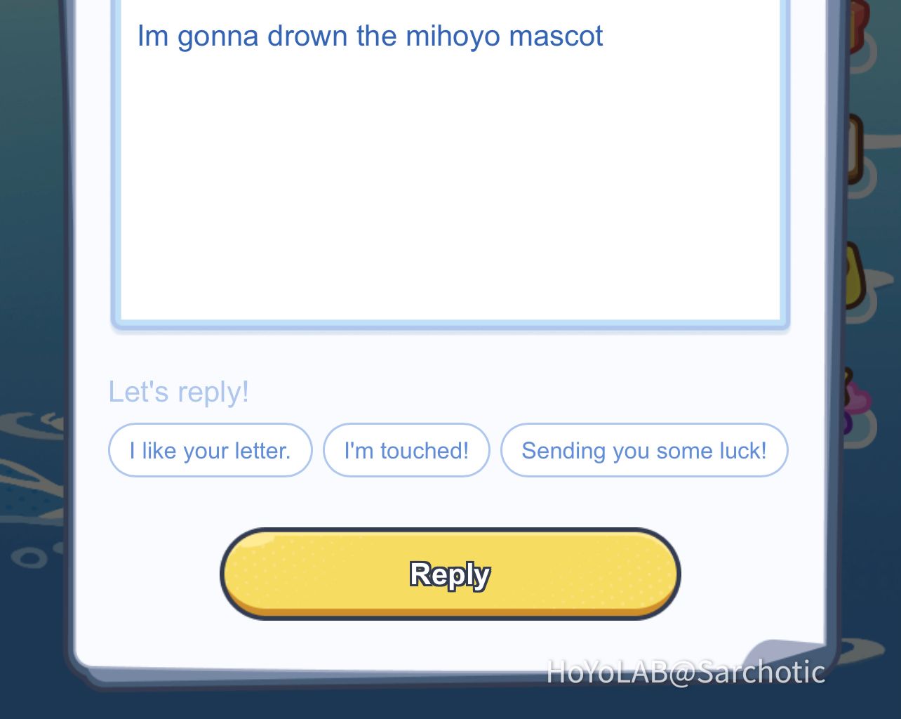 Mimo watch your back | HoYoLAB