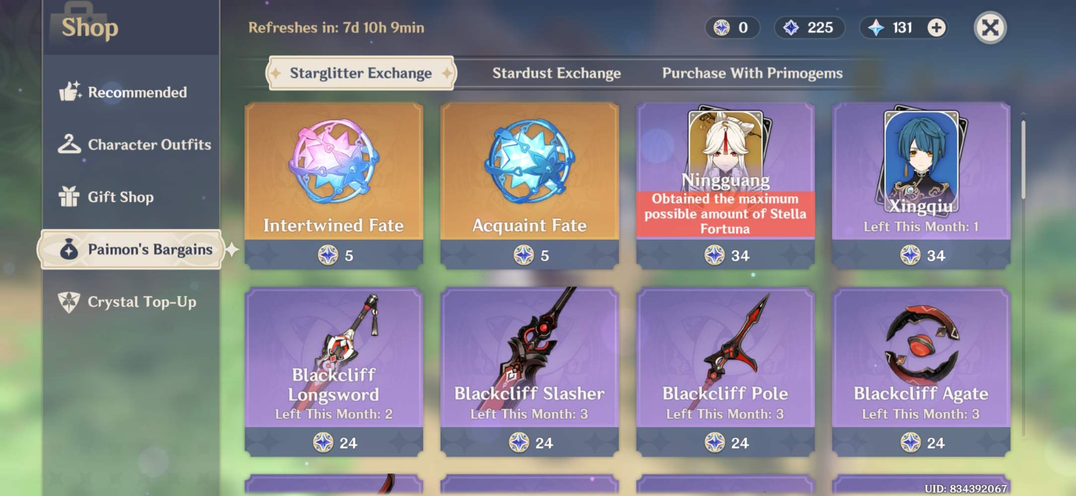 A suggestion for genshin shop Genshin Impact | HoYoLAB