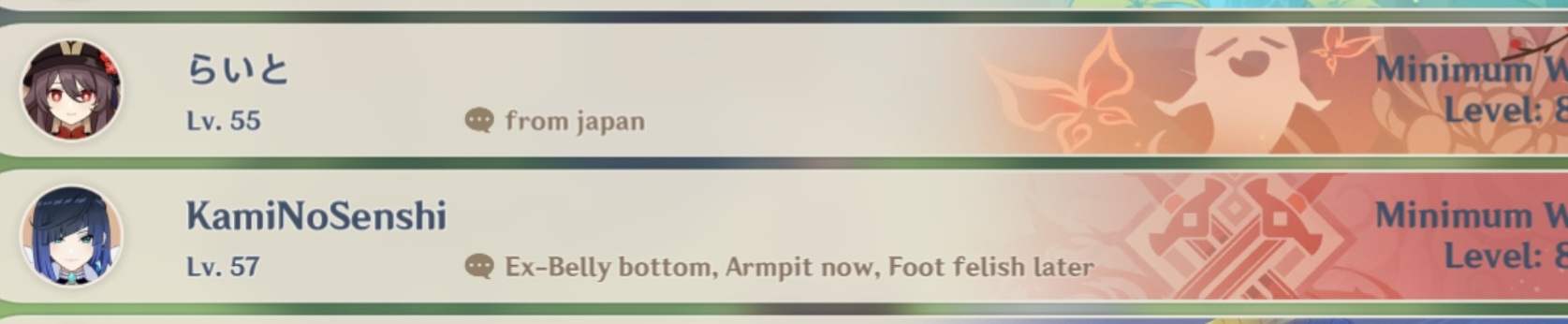 Genshin Signatures Genshin Impact | HoYoLAB