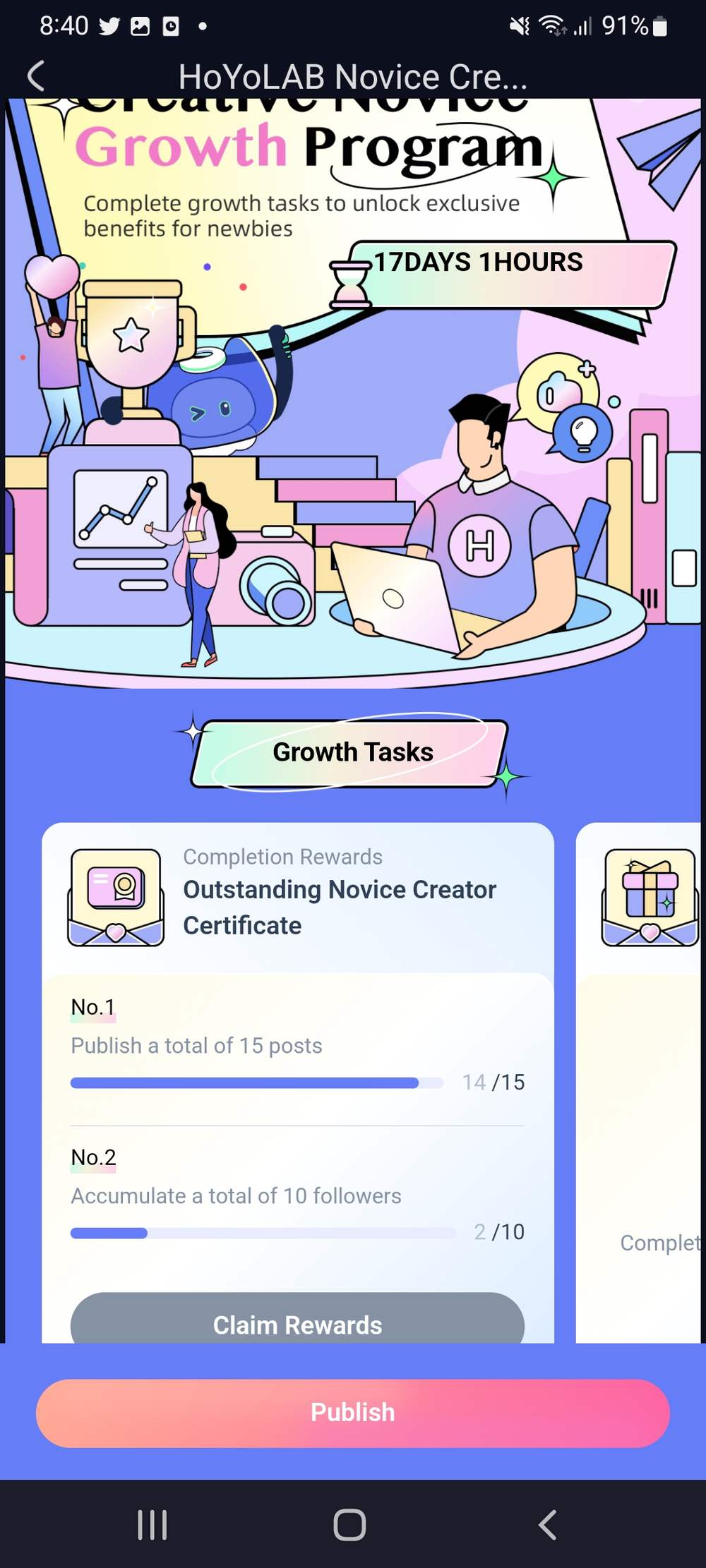 My Progress | HoYoLAB