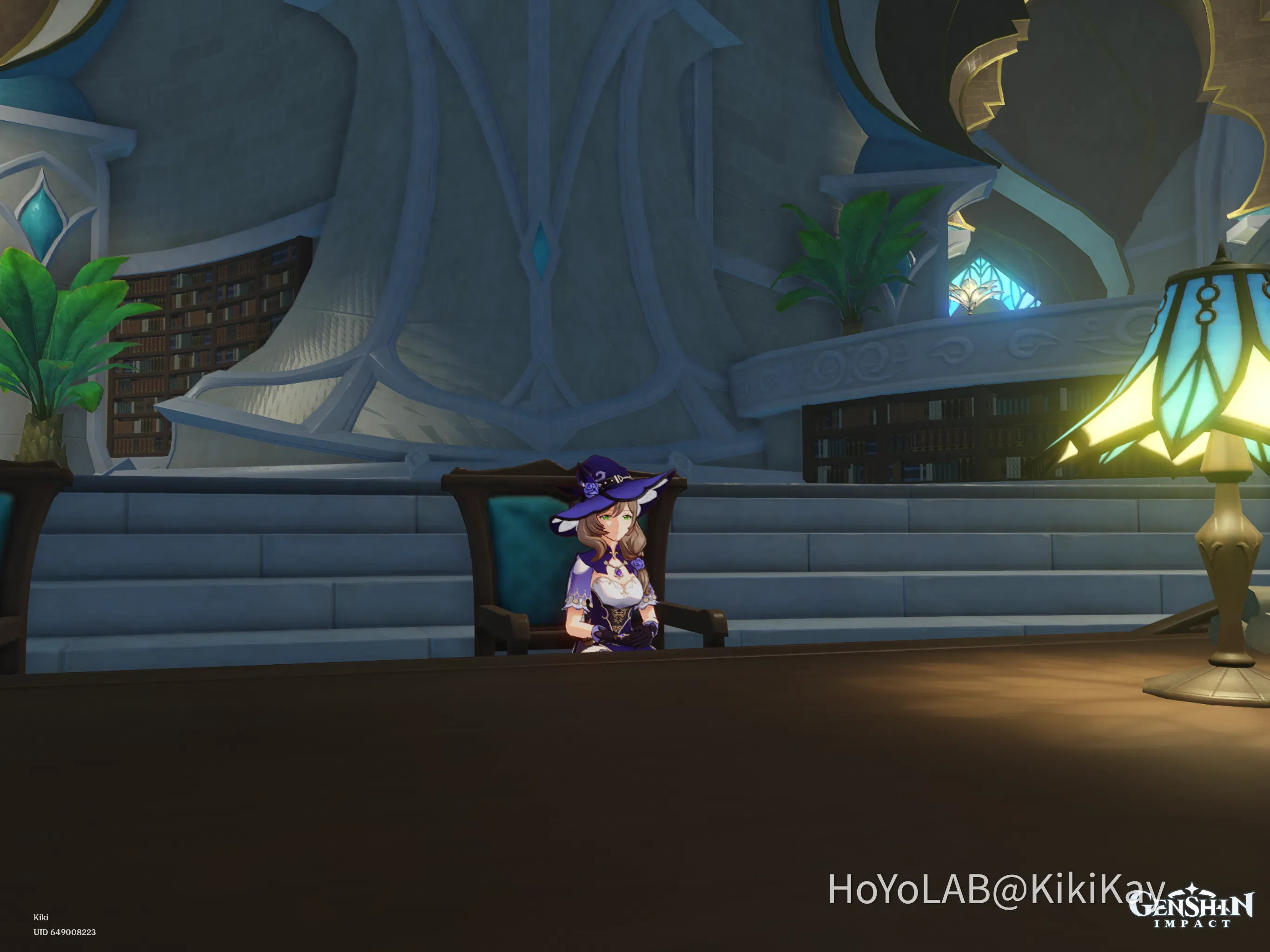 Lisa in The House of Daena Genshin Impact | HoYoLAB