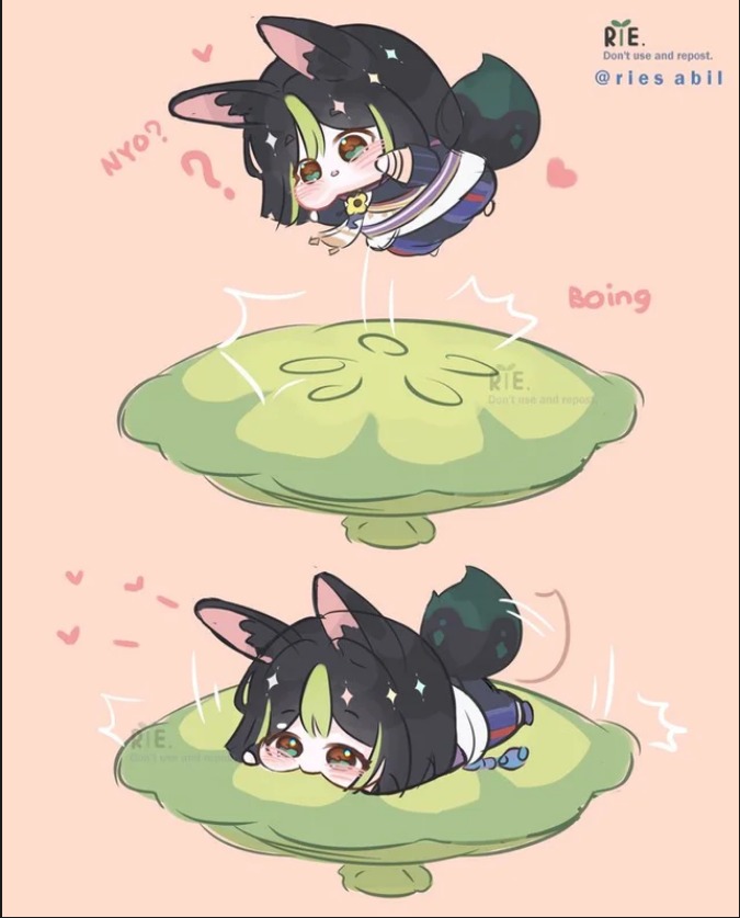 smol character check (By Rie.Sabi***🌱on Twitter) | HoYoLAB