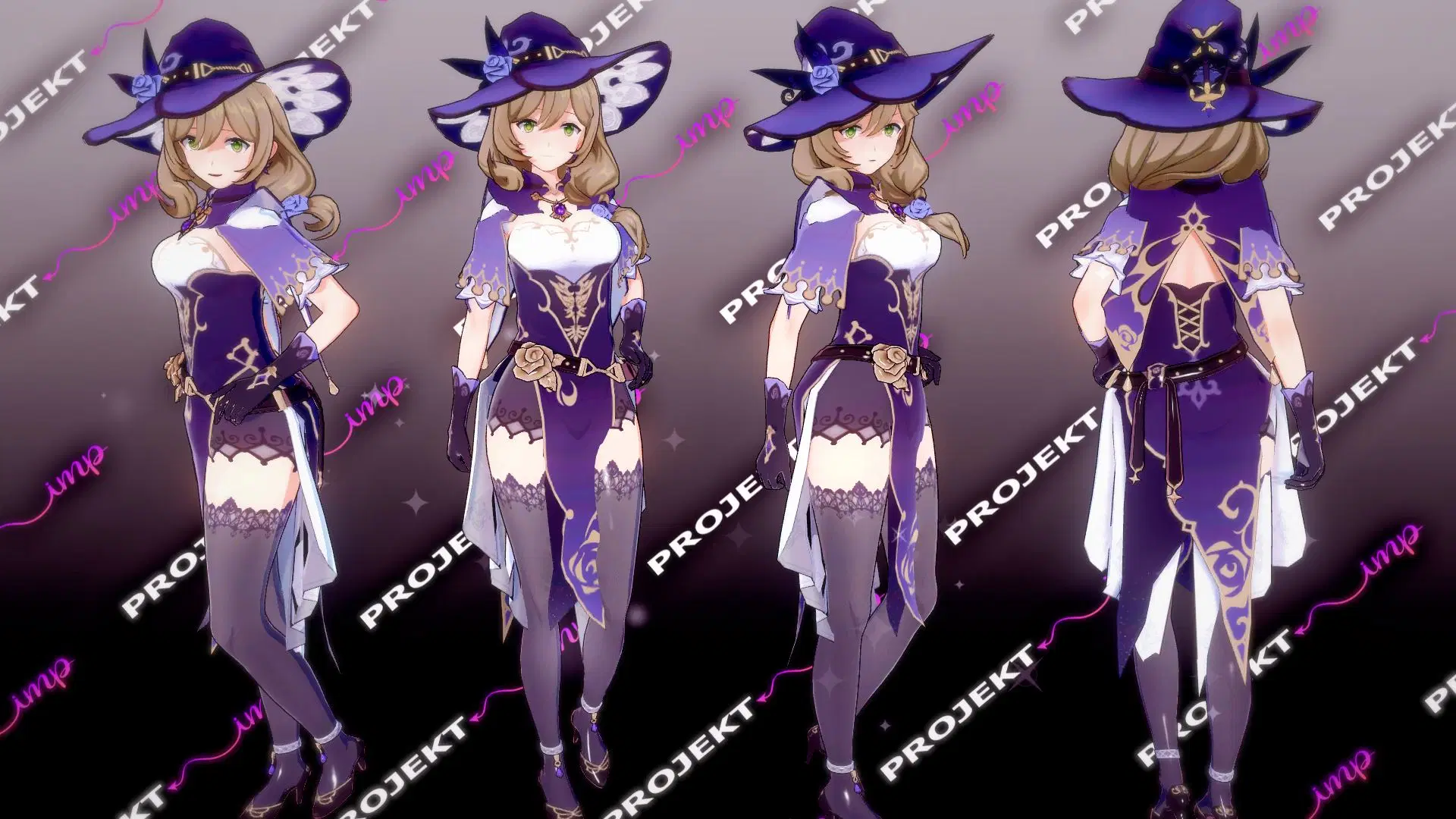 [Koikatsu] Genshin Impact ~ Lisa Genshin Impact | HoYoLAB