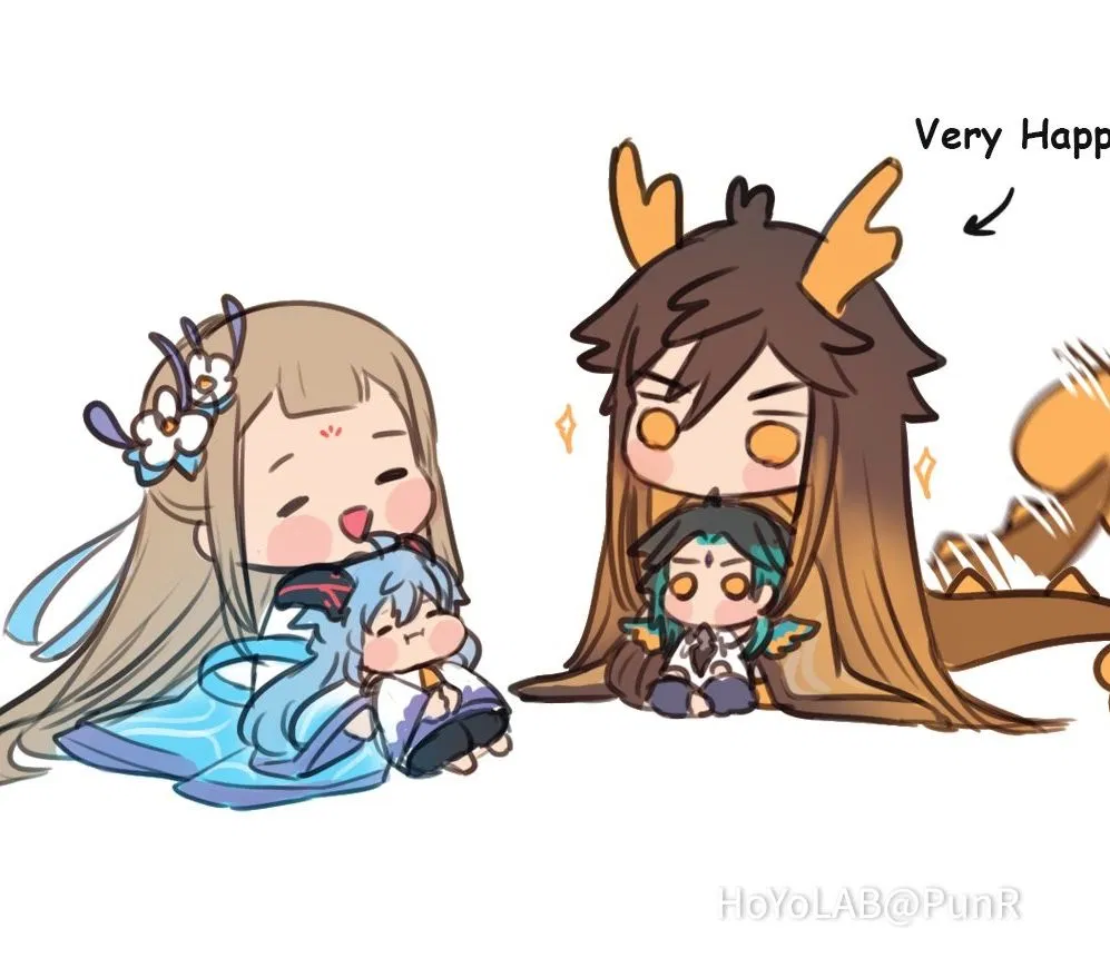 Guili Family AU Genshin Impact | HoYoLAB