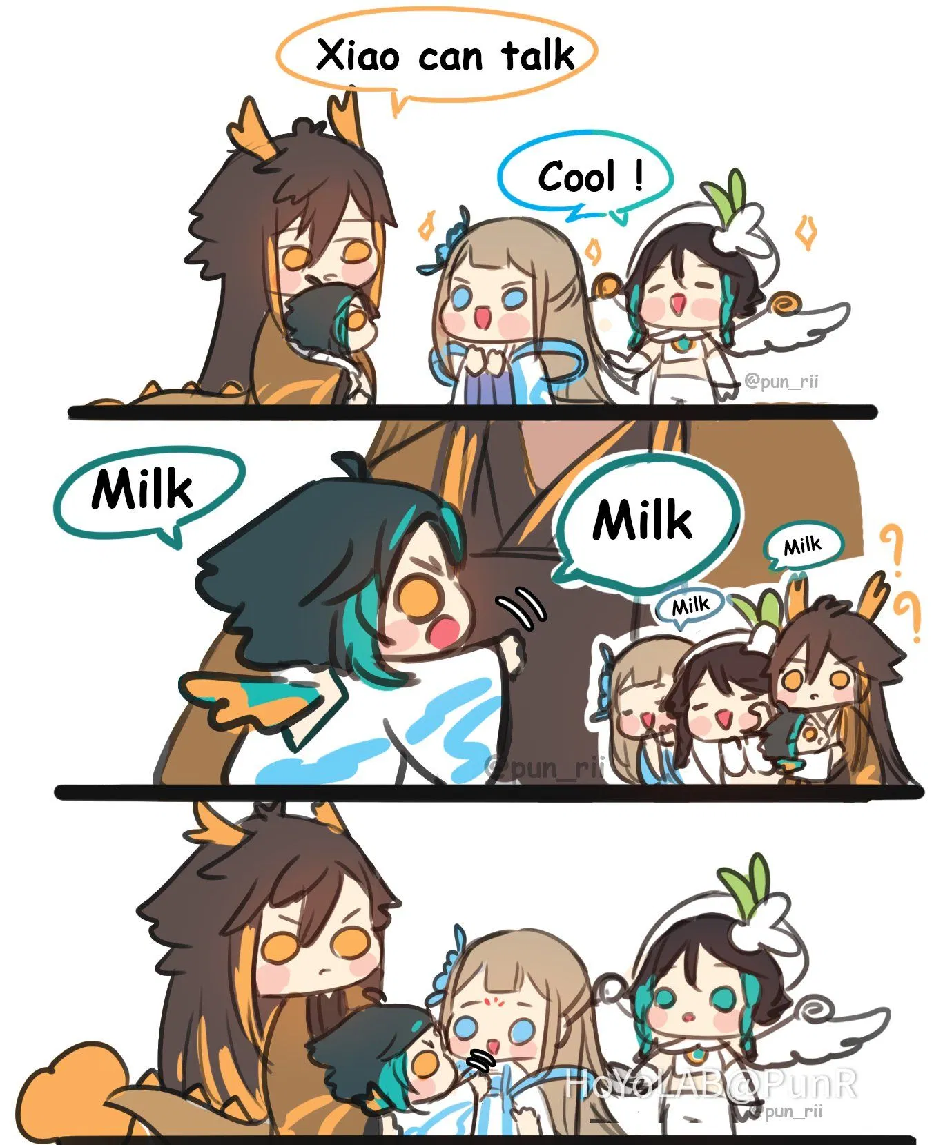 Guili Family AU Genshin Impact | HoYoLAB