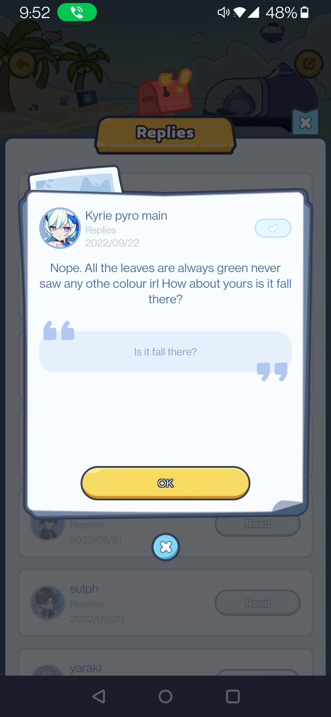 Bottle Mi Answer | HoYoLAB