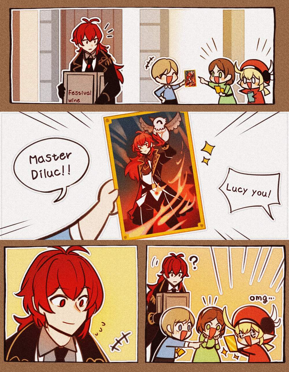 Diluc & Popular TCG Cards Genshin Impact | HoYoLAB