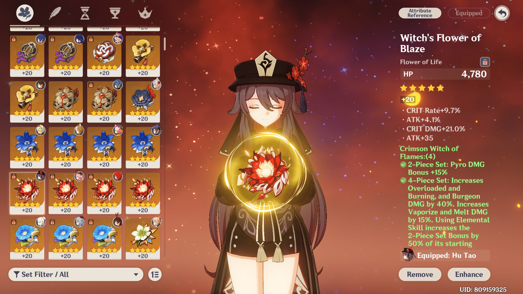 FINALLY A GOOD CRIMSON ARTIFACT Genshin Impact | HoYoLAB