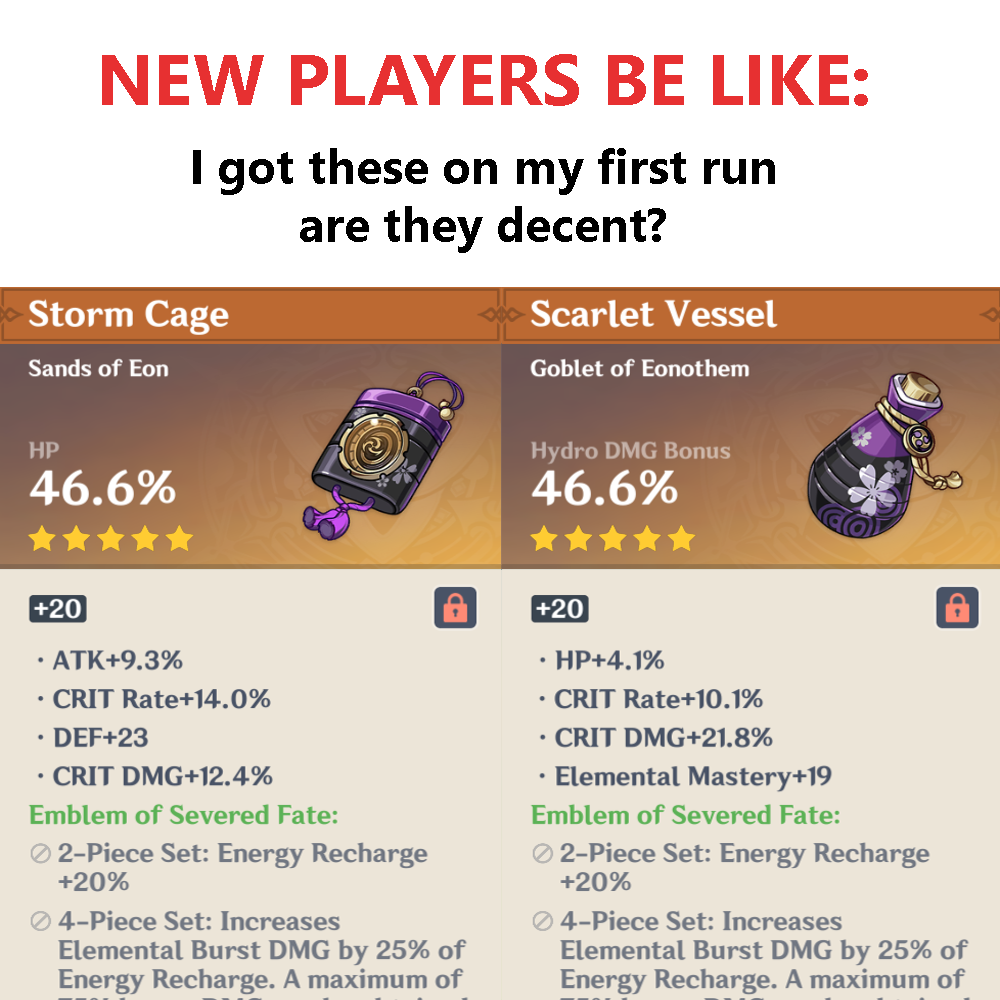 Bad rolls pls delete them right now >>:( Genshin Impact | HoYoLAB