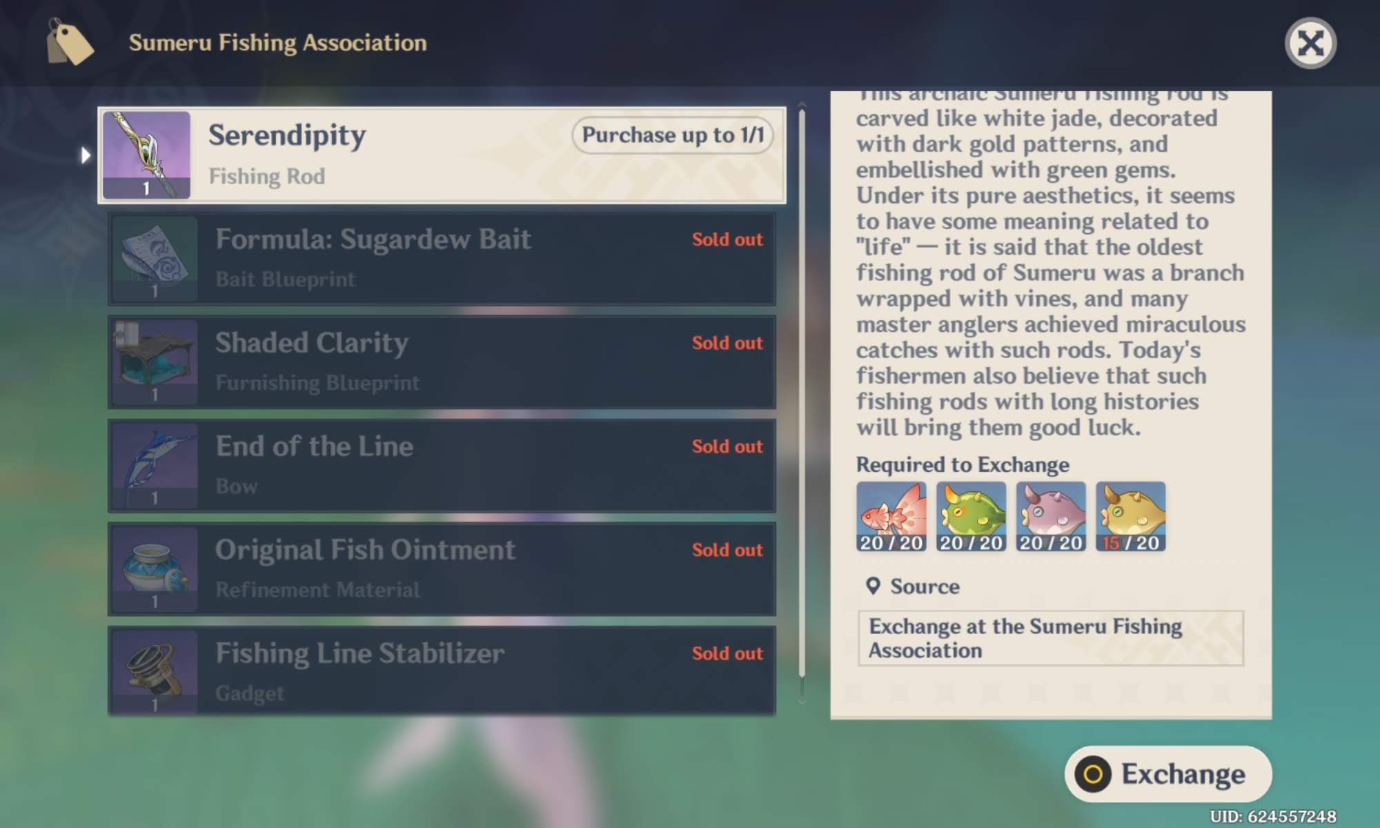 Fishing in Sumeru... Genshin Impact | HoYoLAB