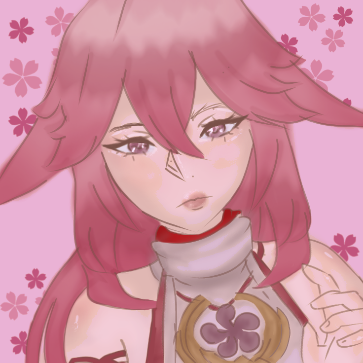 yaemiko fan art Genshin Impact | HoYoLAB
