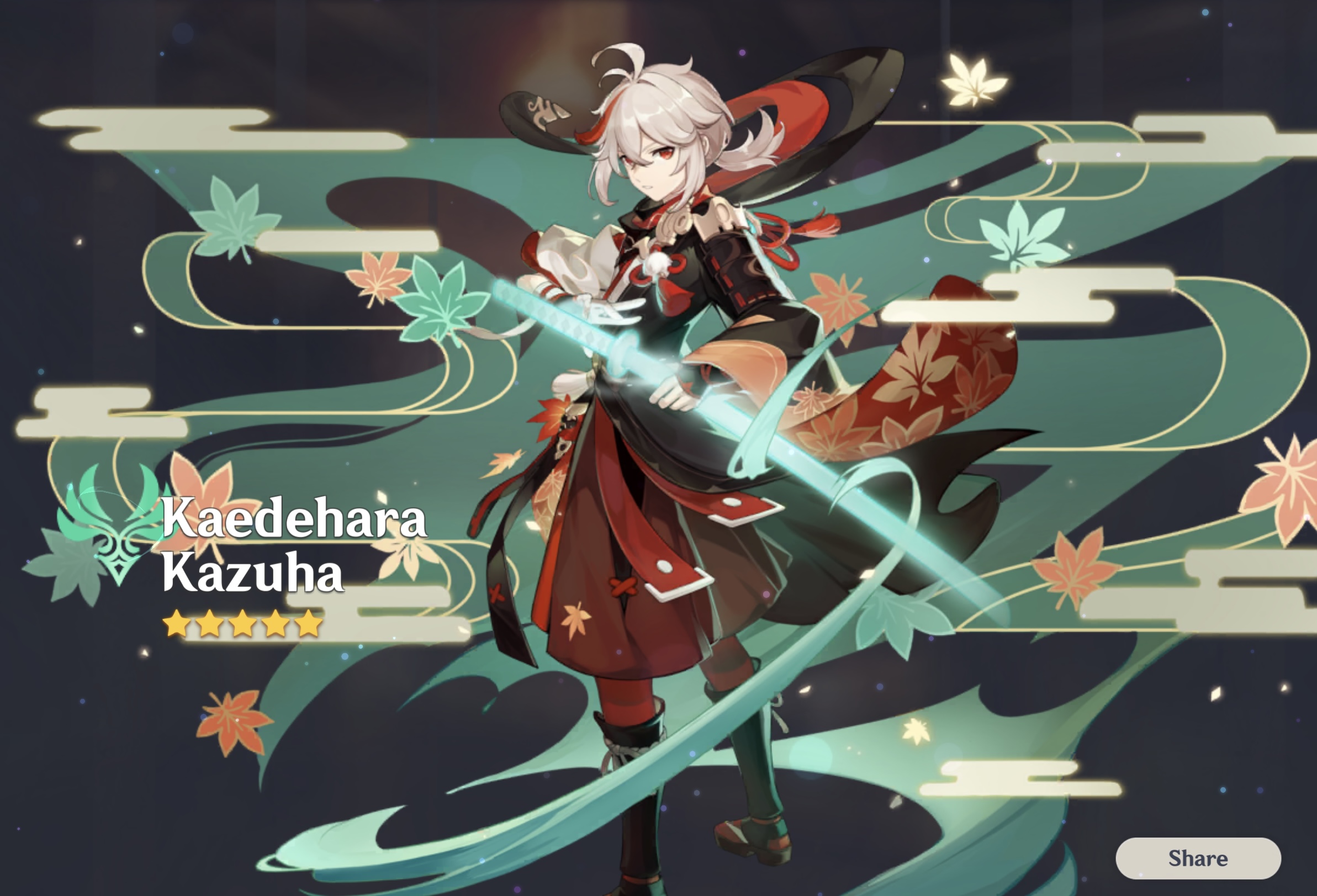 i got kasuha in my first ten wish Genshin Impact | HoYoLAB