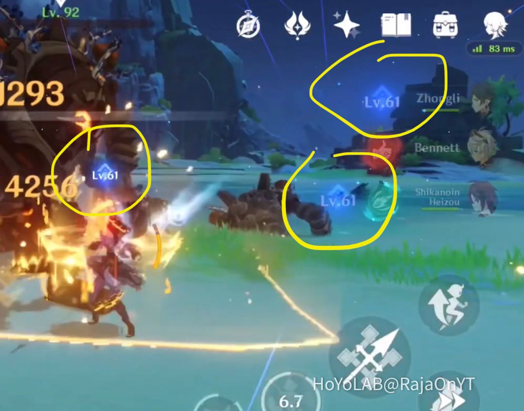 Level Up Multiple Characters... Genshin Impact | HoYoLAB