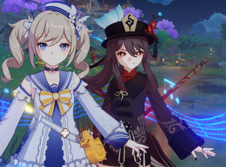 hu tao and barbara Genshin Impact | HoYoLAB