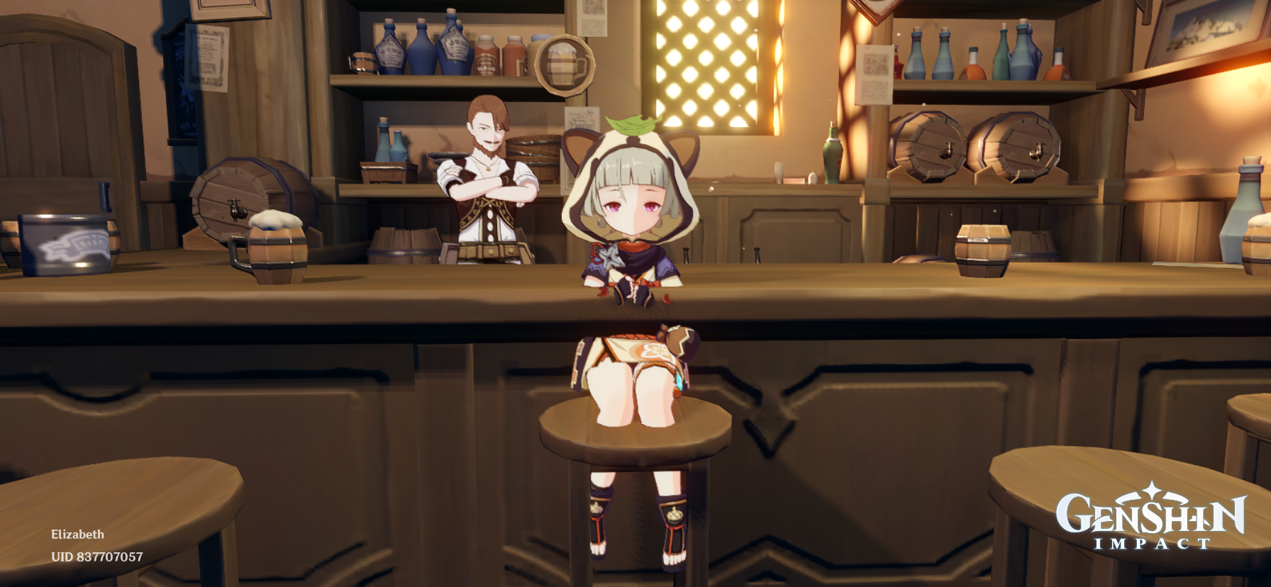 A photo of sayu from August 14 2021 Genshin Impact | HoYoLAB