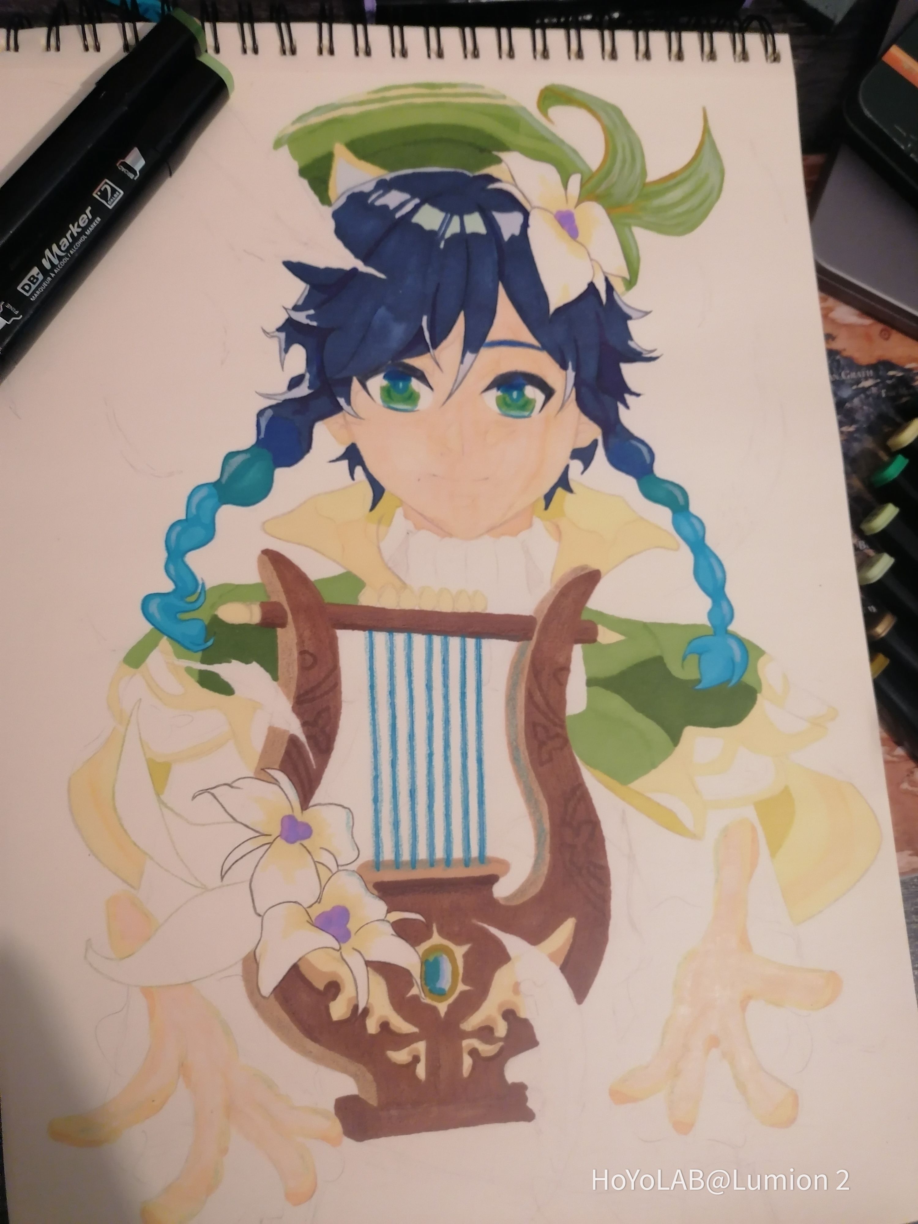 Fanart Venti | Genshin Impact | HoYoLAB